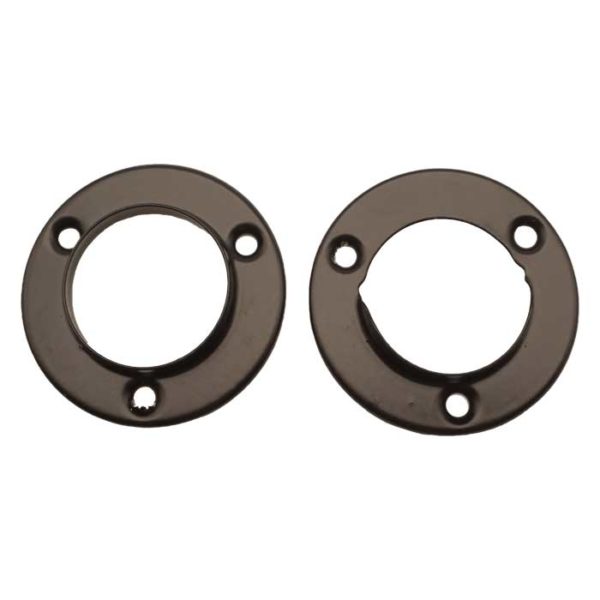 Closet Pole Socket – Black – Orca Hardware